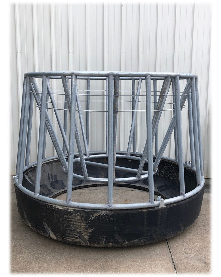 8' Galvanized Hay Saver | Farm Systems